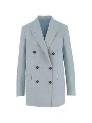 Tagliatore Double-breasted Blazer - Blue