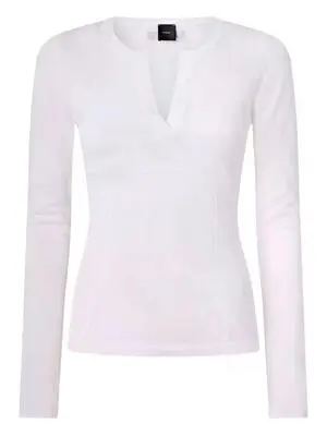 Pinko V-neck Long-sleeve Top