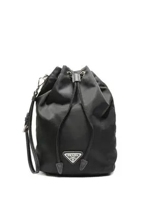 Prada Re-nylon Bucket Bag - Black