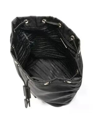 Prada Re-nylon Bucket Bag - Black