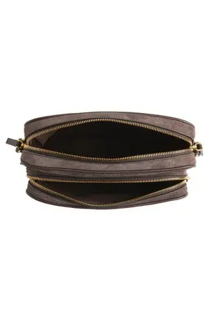 Valentino Garavani Antibes Suede Camera Bag - Brown