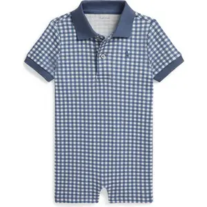 Ralph Lauren Gingham Cotton Polo Shortall