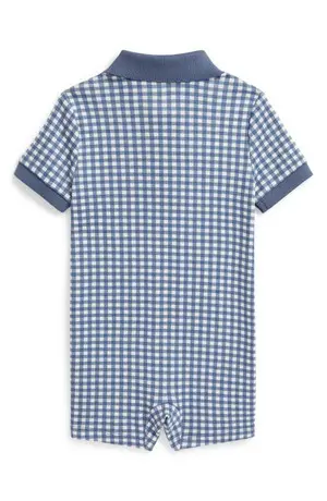 Ralph Lauren Gingham Cotton Polo Shortall