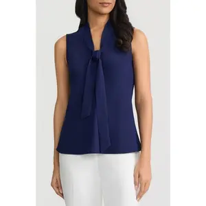 Kasper Notch Neck Blouses