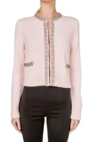 Endless Rose Trimmed Cardigans For Women