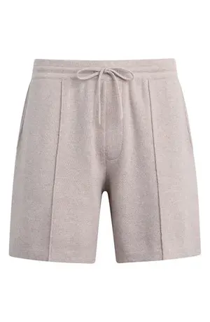 Hudson Jeans Double Knit Cotton & Cashmere Drawstring Shorts - Florence