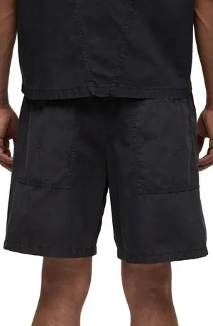 Hudson Jeans Cotton-blend Drawstring Shorts