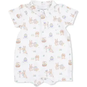 ANGEL DEAR Easter Egg Hunt Polo Shortall - Ivory