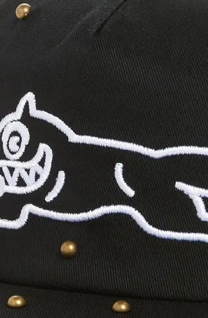 ICECREAM Studded Embroidered Baseball Cap
