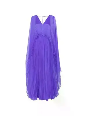 Acler Pleated V-neck Dress