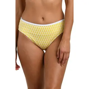 La Blanca Mid-rise Bikini Bottom - Soleil