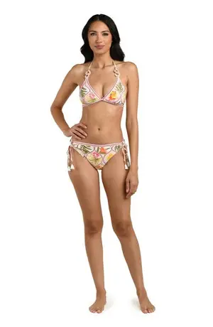 La Blanca Palm O-ring Bikini Top