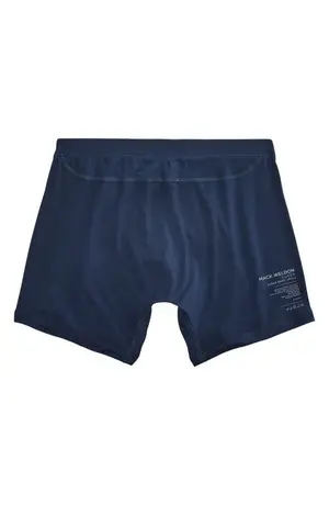 Mack Weldon Silver Hd Micromodal Boxer Briefs - True Navy