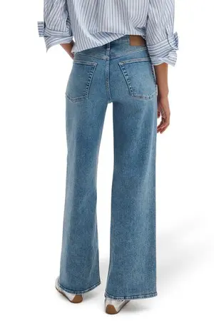 Rag & Bone High-waist Wide Leg Jeans