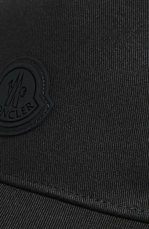 Moncler Logo Patch Adjustable Baseball Cap