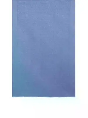 FERRAGAMO Jacquard-logo Scarf - Blue
