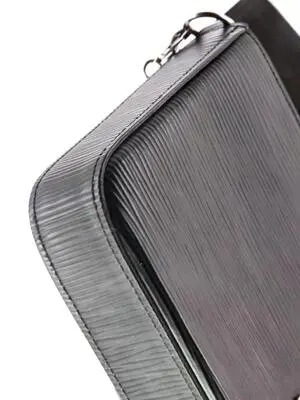 LOUIS VUITTON Felicie Pochette Epi Leather Crossbody Bag - Black