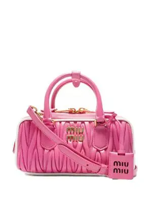 Miu Miu 2023 Arcadi Leather Tote Bag