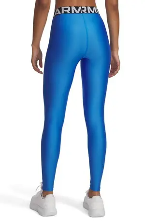 Under Armour Heatgear® Leggings - Blue Atlantis//white