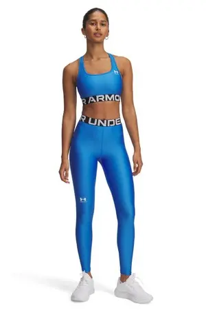 Under Armour Heatgear® Leggings - Blue Atlantis//white