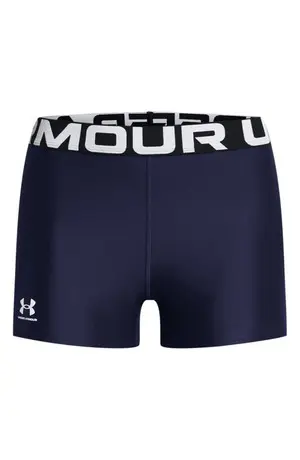 Under Armour Heatgear® Fitted Shorts - Midnight Navy//white
