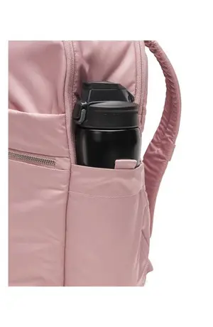 Under Armour Studio Campus Water Repellent Backpack - Pink//metallic Silver