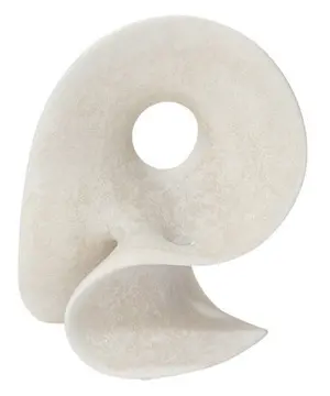 JAMIE YOUNG CO. Amorphous Resin Decorative Table Object - White