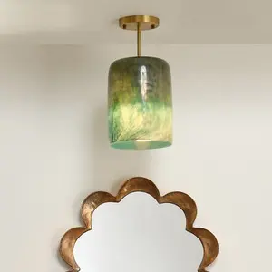 JAMIE YOUNG CO. Vapor Glass Semi-flush Mount