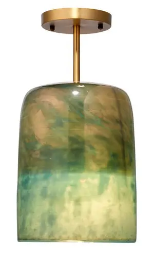 JAMIE YOUNG CO. Vapor Glass Semi-flush Mount