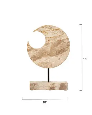 JAMIE YOUNG CO. Crescent Marble Stand