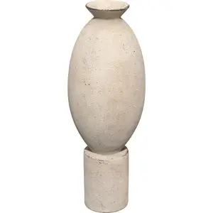 JAMIE YOUNG CO. Elavated Ceramic Decorative Vase - Cream