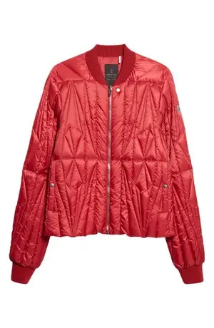 Moncler Geocamo Flight Down Bomber Jacket