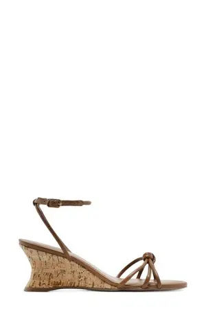 AREZZO Thara Ankle Strap Wedge Sandal - Soul Natural