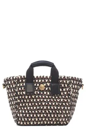 Moncler Micro Caradoc Crossbody Bag - Raffia