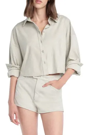 Favorite Daughter Cropped Shirts For Women
