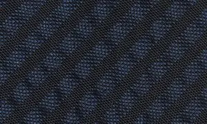 Thom Browne Striped Wool Necktie - Navy
