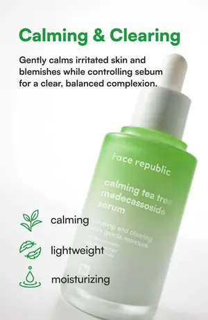 FACE REPUBLIC Calming Tea Tree Madecassoside Serum