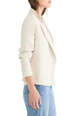 NIC+ZOE Stretch One-button Blazer - Coconut