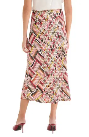 NIC+ZOE Colorweave Slip Skirt