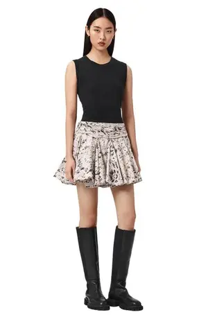ALLSAINTS Tulip Miniskirt