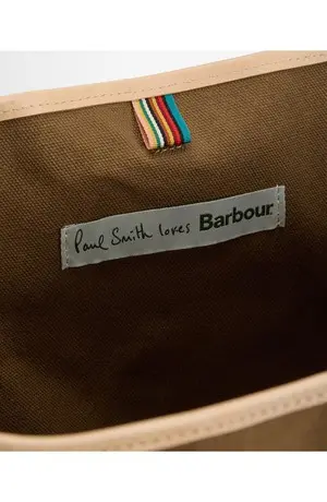 Barbour X Paul Smith Tote