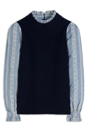 Boden Mixed Media Sweater
