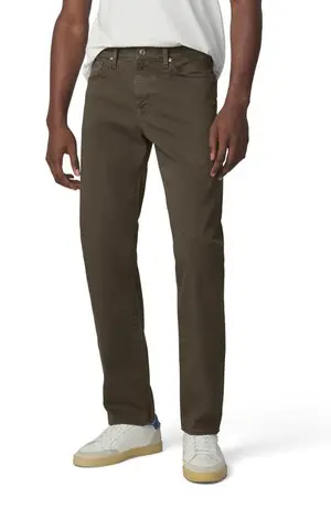 Joe's Jeans Brixton Slim Straight Leg Twill Pants - Tea Leaf