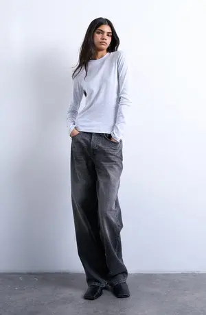 Topshop Everyday Long-sleeve T-shirt