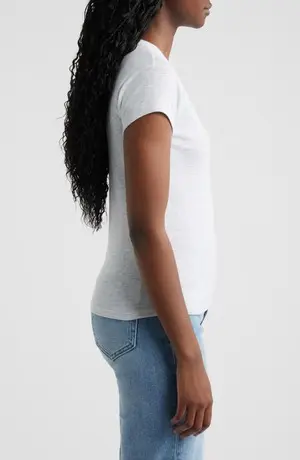 Topshop Cotton T-shirt - Grey
