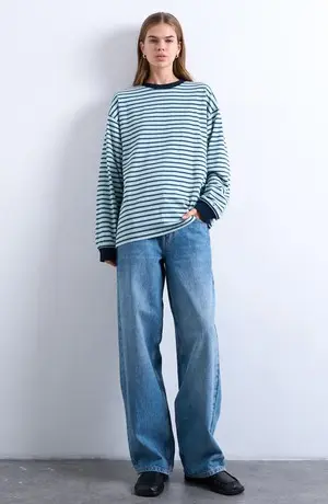 Topshop Slouchy Skater Cotton T-shirt