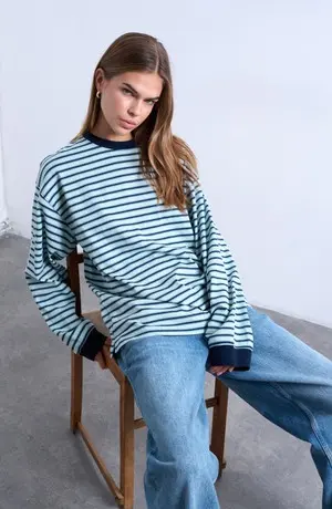 Topshop Slouchy Skater Cotton T-shirt
