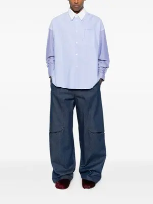 Marni Cotton Shirt - Sky Blue