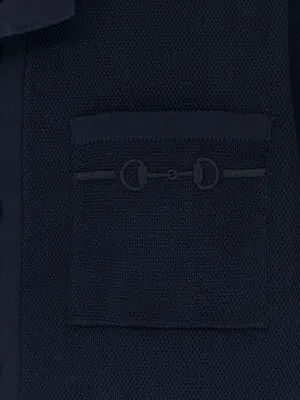 Gucci Polo Shirt With Clamp Embroidery
