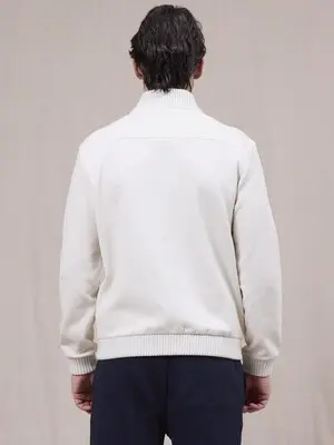 FAY Cotton Cardigan - White